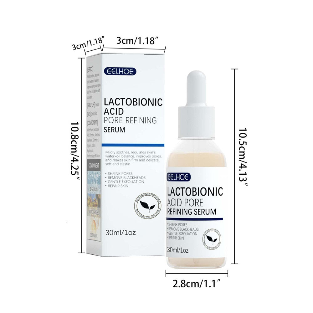 Lactobionic Acid Pore Refining Serum – Home On Earth